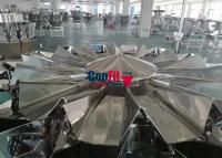 China 2000gram 14 Head Automatic Multihead Weigher Double Flap Hopper Stainless Steel for sale