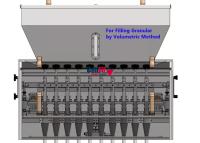 China 10 Lanes Vertical Form Fill Seal Machine for Powder Granular Liquid - 1000mm Film Width, 180mm Pouch Length for sale