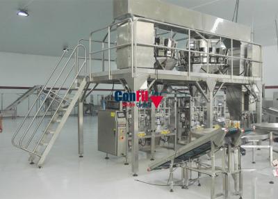China 10 Head 500g Vertical Form Fill Seal Machine with Double Weigher - 60 Bags/Minute Capacity for sale
