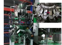 China 2000 Gram Multihead Weigher Packing Machine for Corns Grains Cereals - 80 Bags/Min VFFS Line for sale