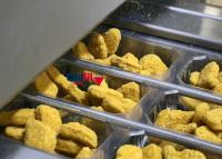 China Multihead Weigher Packing Machine for Chicken Nugget Packaging System with ROMA Thermoforming Packaging for sale