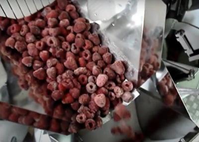 China 450kg 14-Head Multihead Weigher for IQF Frozen Fruit with 2.5L Hoppers and ±2g Accuracy for sale