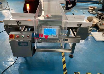 China 600mm Food Processing Metal Detector with ThermoFisher 5000 Detection Head for Fresh and Frozen Foods for sale