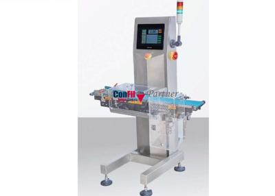 China 100g Checkweigher Machine with 0.01g Precision and 96 m/min Speed for Food and Chemical Industries for sale