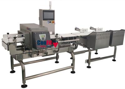 China 2000mm Food Processing Metal Detector with Checkweigher for Frozen and Fresh Food Quality Control for sale