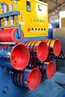 China Automatic PP Strapping Belt Making Machine 200kg/h PLC Control for sale