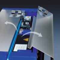 China Semi-Automatic PP Belt Strapping Machine 110V 220V 2.5 sec/strap Box Carton Banding for sale