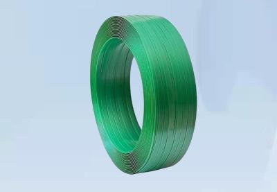 China 12.7mm 1/2 Inch Recycled PET Pallet Strap 0.5-1.27mm Thickness for Heavy Duty Transportation for sale