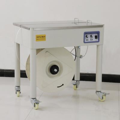 China Semi-Automatic PP Belt Strapping Machine 15-45KGS Tension 2.5 Sec Cycle for Box Carton Packing for sale