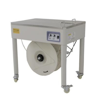 China Semi-Automatic PP Belt Strapping Machine 110V 220V 2.5 sec/strap Box Carton Banding for sale