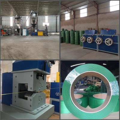 China PP PET Strap Manufacturing Machine Twin Screw 200kg/h for Brick Kiln Industry for sale