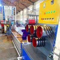 China PET Strap Making Machine 200-350 kg/h Capacity | Recycled PET Bottle Flakes Processing | 9-32mm Width Range for sale