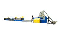 China PLC Controlled PP Strap Making Machine Extrusion Line 200kg/h 380V for sale
