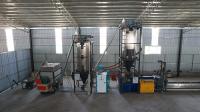 China 100% Recycled Bottle Flakes Material PLC Control Strap Speed 250m/min for sale