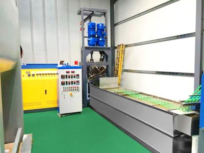 China Single Screw PET Plastic Steel Belt Machine 600-650kg/h Capacity for 9-32mm Strapping Production for sale