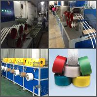 China PET Polyester PP Strap Making Machine PLC Control Production Line 120kg/h 380V for sale