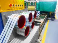 China PET Strapping Production Line 9-32mm Width 600kg Capacity for 100% Bottle Flake for sale
