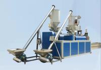 China 5-19mm Double Screw PP Sandwich Strap Making Machine With PLC Control for sale