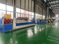 China PP Strap Manufacturing Machine Double Screw 110mm 75mm 220-240kg/h for Ceramics Furniture for sale