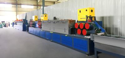 China PET Strapping Band Production Line 3 Straps Output PLC Control System 100mm Extruder for sale