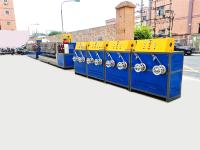 China PP Strapping Production Line 200kg/h 4-Belt Extrusion Machine for Recycled Material for sale