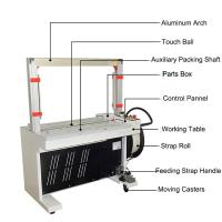 China Fully Automatic PP Strapping Machine 380V 1.0kW Plastic Box Strapping Machine for sale