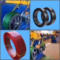 China Double Insulation Drying Drum PET Strap Extrusion Machine 100mm Automatic Winder for sale