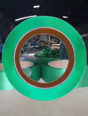 China Green Color PET Packaging Strap Manual Use And Machine Use 9-25mm for sale