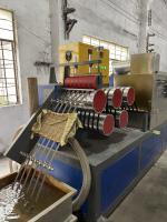 China 100KW Polypropylene PP Strap Production Line With 4nets Recycled Screen Changer for sale