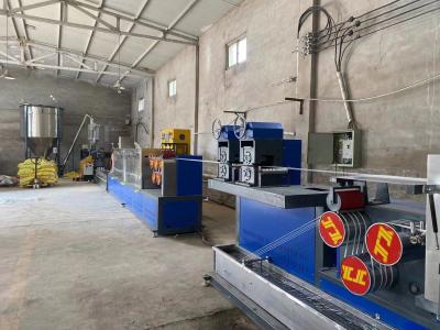 China PP Strapping Machine 200kg/h Production Capacity 0.4-1.2mm Thickness 2 Straps Extrusion Line for sale