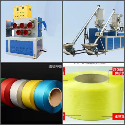 China Polypropylene Strap Making Machine for Recycled Material And Polypropylene 5-19mm for sale