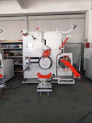 China PLC Touch Screen PET Strapping Winder Max Winding Weight 80-350kg Width 9-32mm for sale