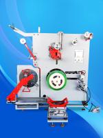 China PLC Touch Screen PET Strapping Winder Max Winding Weight 80-350kg Width 9-32mm for sale