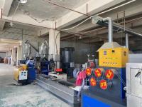 China 90mm single or double screw PP strap Production line with 5-19mm width automatic packing machine for sale