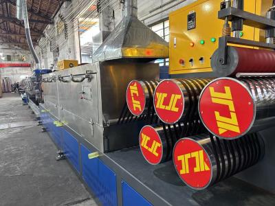 China Fully Automatic PP Strapping Band Making Machine 230-260kg/h 380V 3Phase for sale