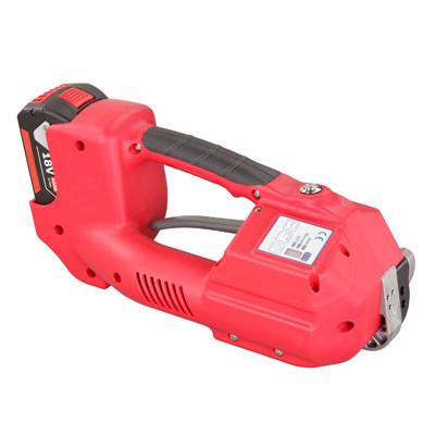 China Handheld Electric Baler H-46 400kg Tightening Force 18V Lithium Battery Strapping Machine for sale