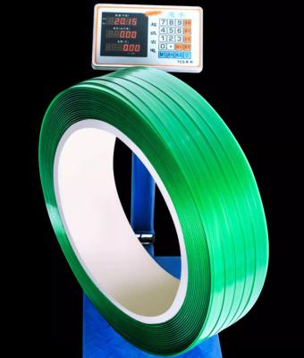 China PLC Touch Screen PET Belt Extrusion Equipment Electric Automatic Strapping Band Winding Machine 80-350KG for sale