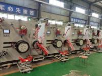 China PLC Touch Screen PET Belt Extrusion Equipment Electric Automatic Strapping Band Winding Machine 80-350KG for sale