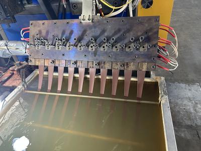 China CE Certified PP Strap Extrusion Machine Double Screw 110mm 290-320kg/h for sale