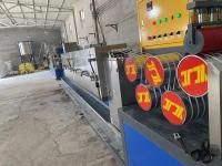 China Automatic PP Strap Making Machine For 5-32mm Width And 0.5-1.5mm Thickness Straps for sale