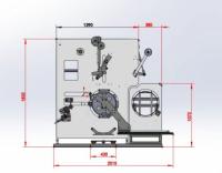 China High Efficiency PP packing belt production equipment  with Automatic Control ,Automatic packing tape winding machine for sale
