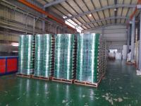 China 9-32mm Width PET Strap Extrusion Line with 400-450kg/h Capacity and 300KW Power for Packaging Band Production for sale