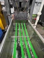 China Fully Automatic PET Strap Making Machine with Double Station Winder for 5-19mm PET Straps for sale