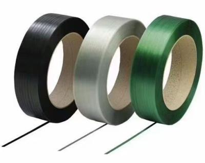 China PET Packaging Strap 16mm x 0.8mm 20kg Roll Heavy Duty Strapping 1200M for sale