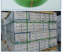 China PET Packaging Strap 16mm x 1200m High Temperature Resistant Cold Resistant PET Binding Belt for sale