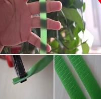 China Cold Resistant PET Plastic Packing Belt PET-16080 Super Tensile Green Binding Strap 9-32mm Width for sale