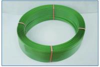 China Cold Resistant PET Plastic Packing Belt PET-16080 Super Tensile Green Binding Strap 9-32mm Width for sale