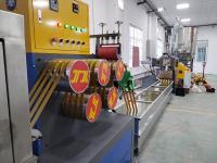 China PP Strapping Band Extrusion Line 37KW Motor 150-600KG/H Output Adjustable Speed PLC Touch Screen Control for sale