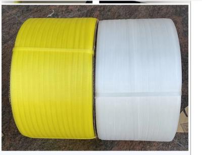 China PP Strapping Tape 5-19mm Width 0.3-1.2mm Thickness High Strength Packing Belt for sale