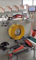 China Automatic PP PET Strapping Tape Winding Machine 200-350m/min Touch Screen Control for sale
